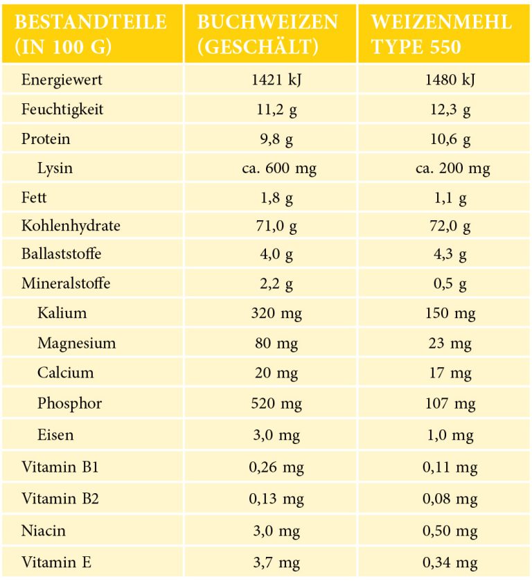 Buchweizen - Ein Pseudogetreide mit Zukunft - Das Wissensforum ...